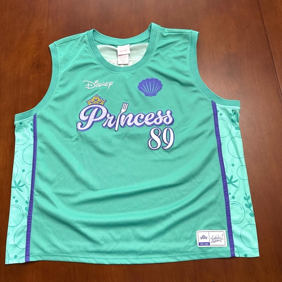 Boxlunch | Tops | Disney Princess Ariel Basketball Jersey 3x | Poshmark